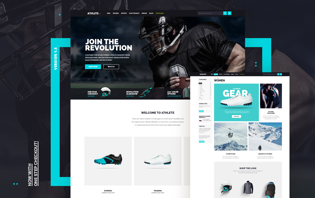 Athlete - Fluid Responsive Magento Theme - Olegnax