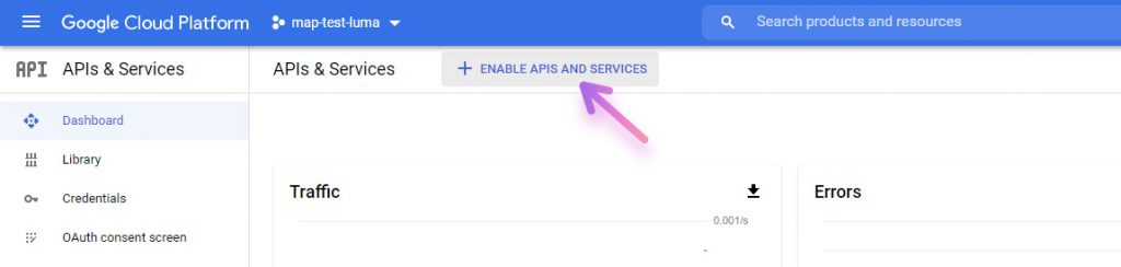 How to get Google Maps API key - Olegnax